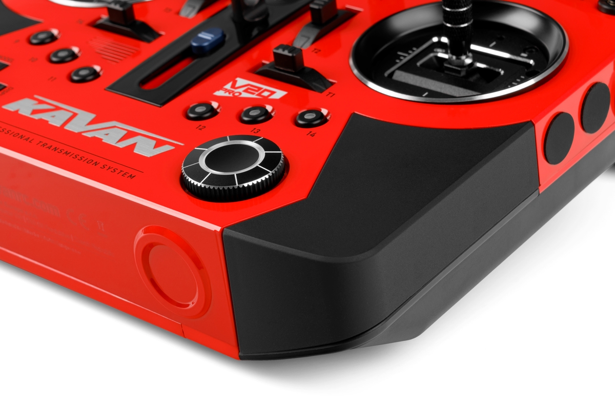 Kavan Transmitter V20 Pro - Red KAV16.1012, Model Shop Leeds